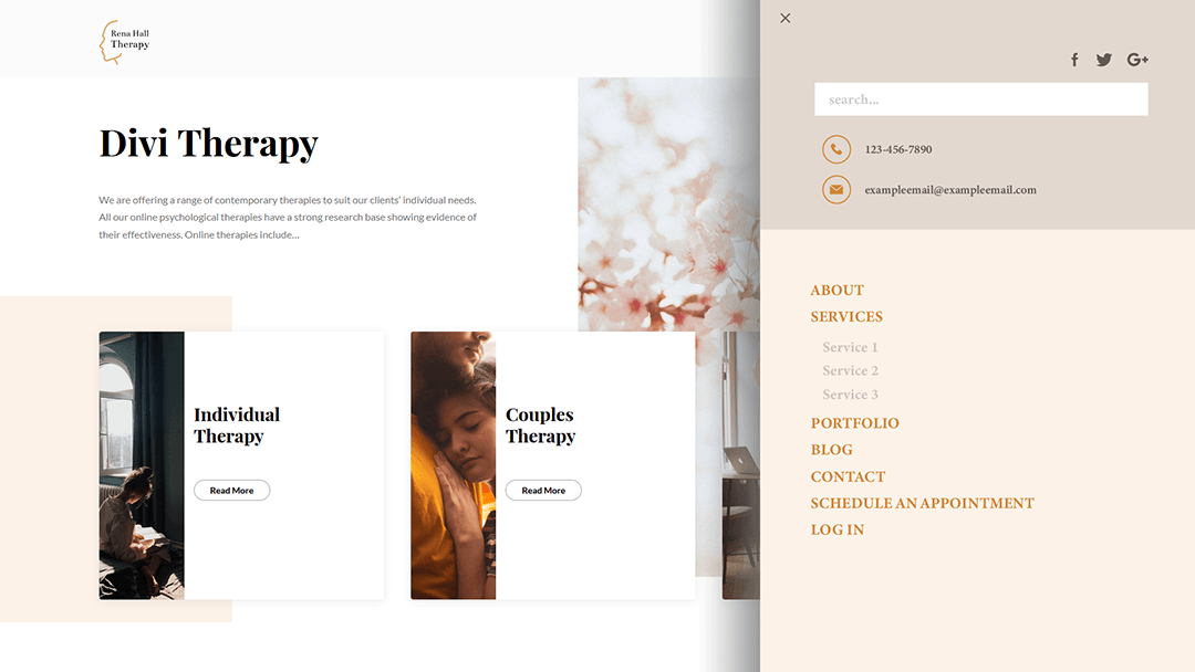 How To Make A Slide in Menu For Divi With CSS Plugins Or Built in Tools
