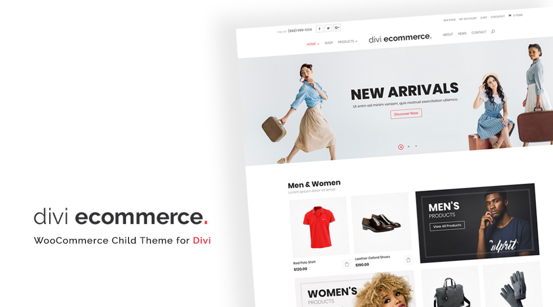 Unveiling Our Latest Child Theme Divi Ecommerce For Divi