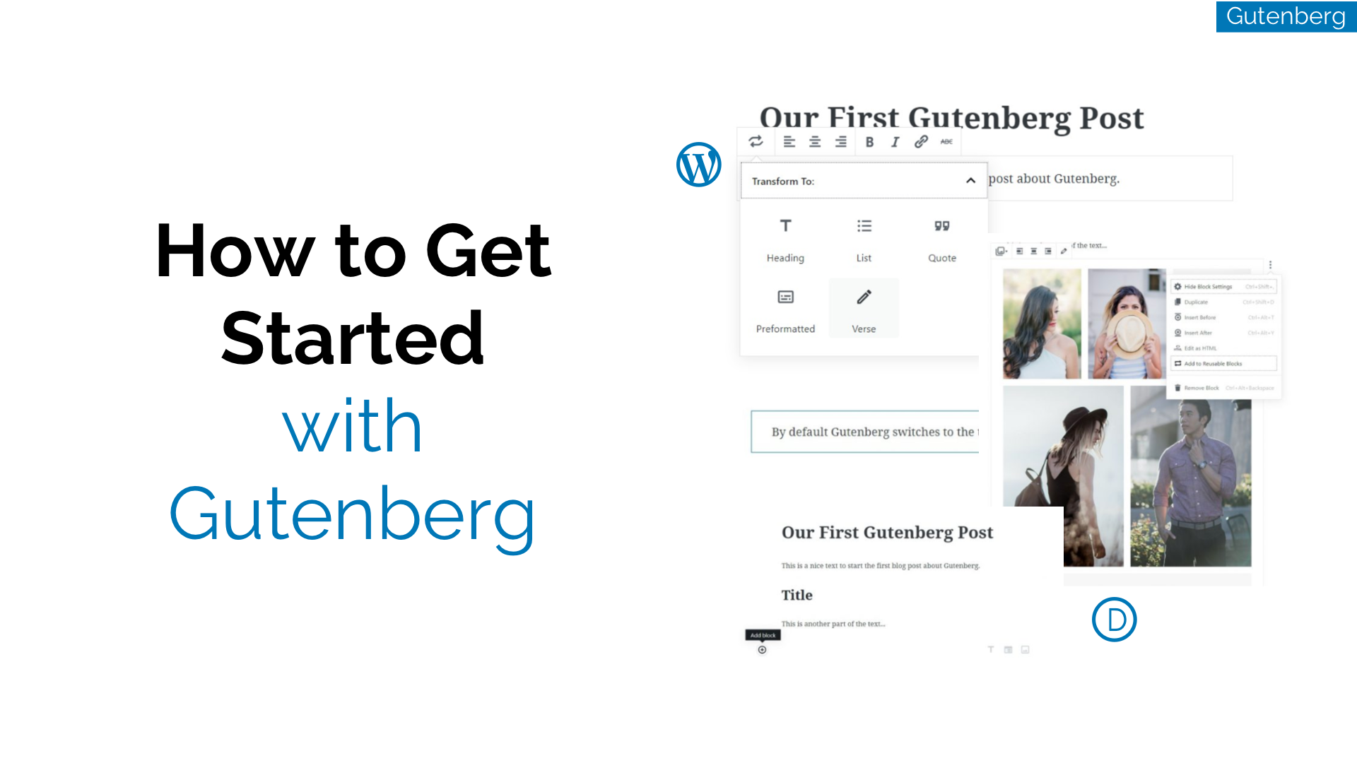 How to Get Started with Gutenberg | Gutenberg WordPress Editor