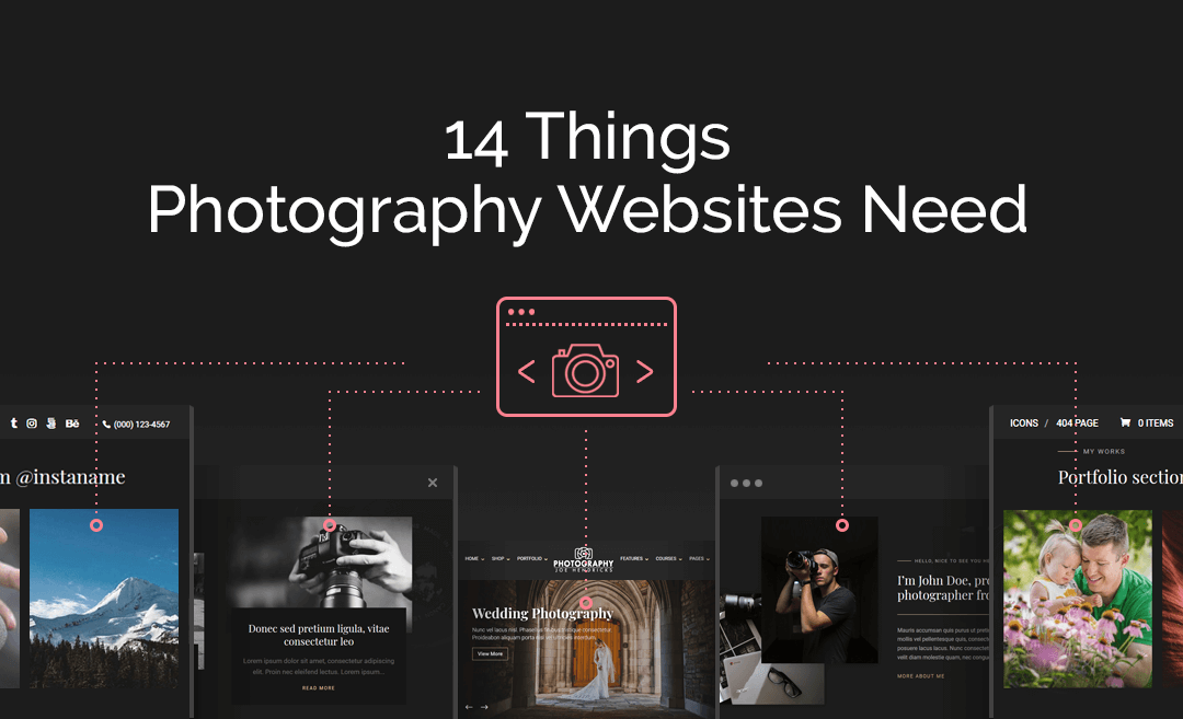 14 Things Photography Websites Need | WP Zone
